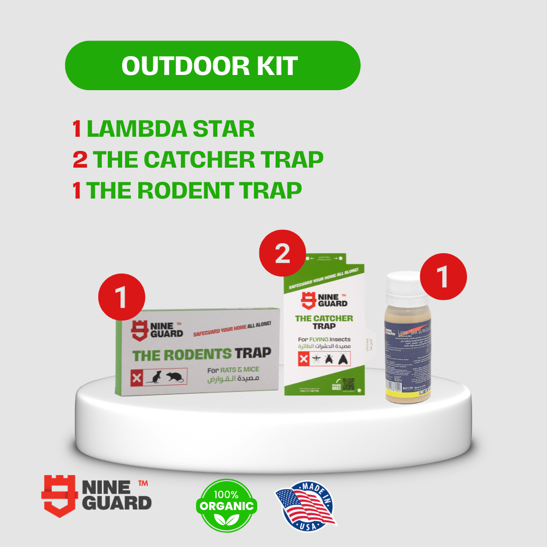 Nineguard Outdoor Kit | Complete Outdoor Pest Control Solution | Leban